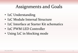Bare metal training_06_I2C | PPT
