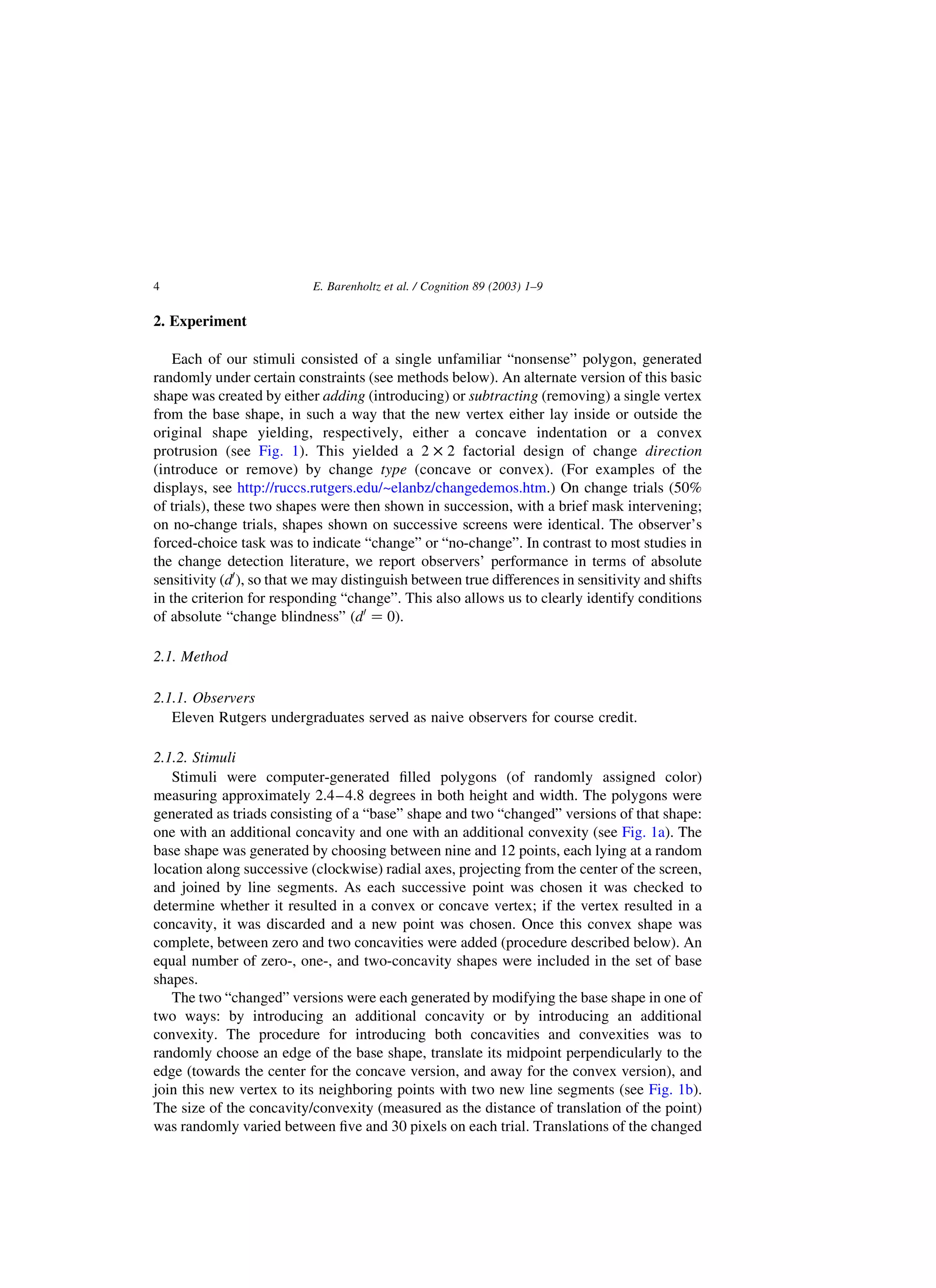 Barenholtz cohen etal_2003 | PDF