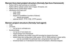 Bareon functional testing ci | PPT