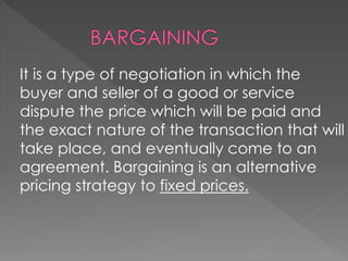Bargaining | PPTX