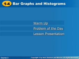 PPT on interpretation of Bar graph and Histograms | PPT