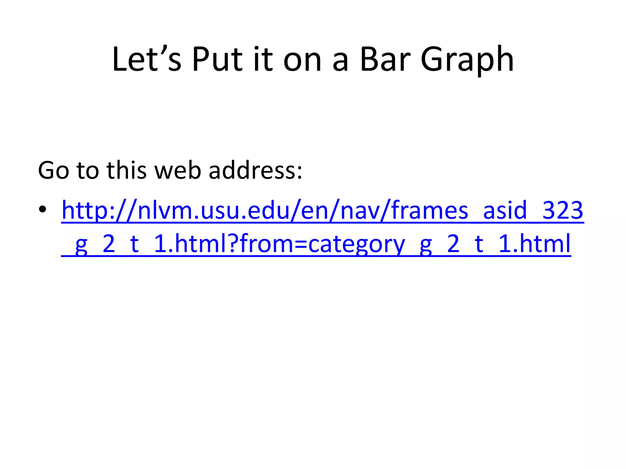 Bar graphs | PPTX