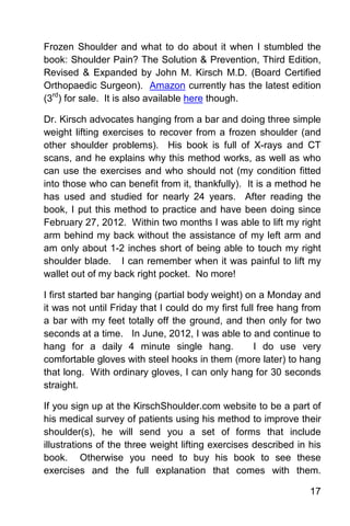 Bar hanging for shoulder health – a consumer guide | PDF