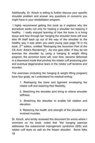 Bar hanging for shoulder health – a consumer guide | PDF