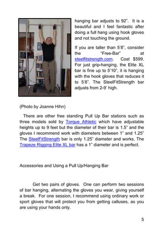 Bar hanging for shoulder health – a consumer guide | PDF