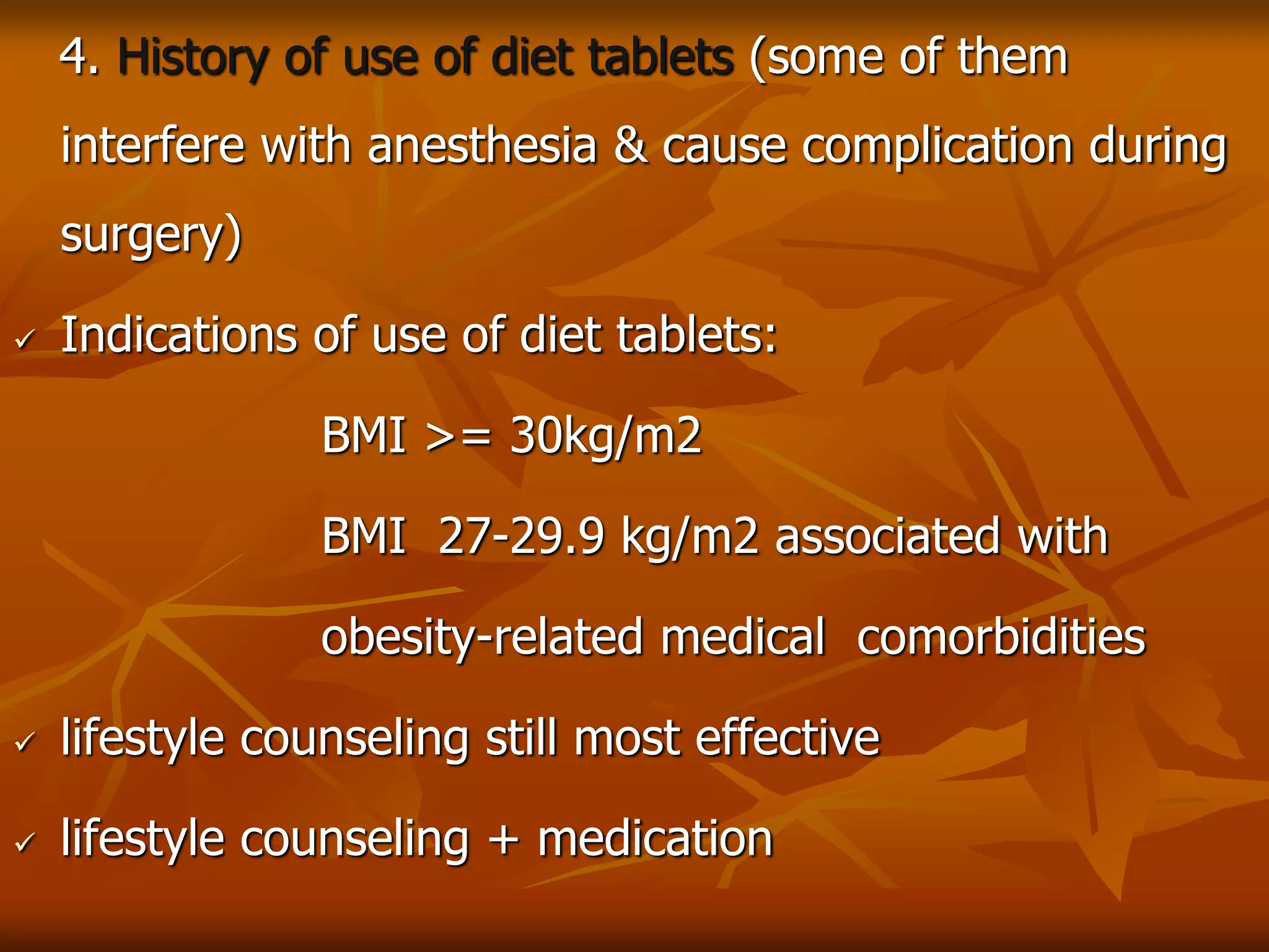 Anaesthetic managent of Bariatric surgery | PPT