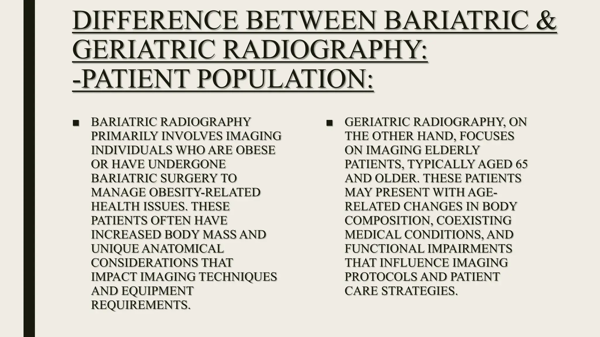 BARIATRIC AND GERIATRIC RADIOGRAPHY.pptx