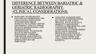 BARIATRIC AND GERIATRIC RADIOGRAPHY.pptx