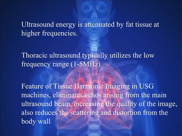 Chest USG vs CXR in Emergency Obese | PPT