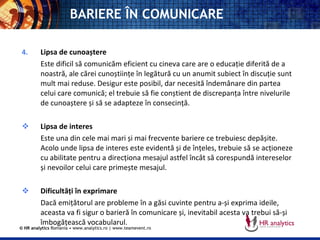 Bariere In Comunicare | PPT