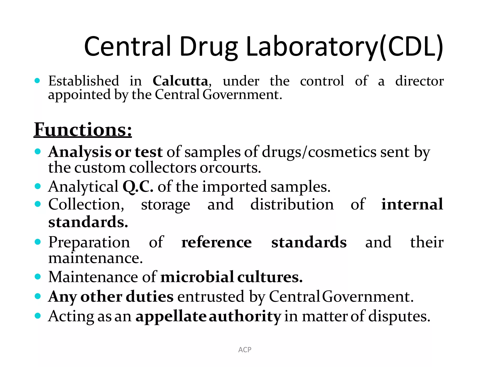 Drugs and cosmetics act 1940 and rules 1945 | PDF