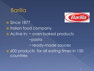 Barilla | PPTX