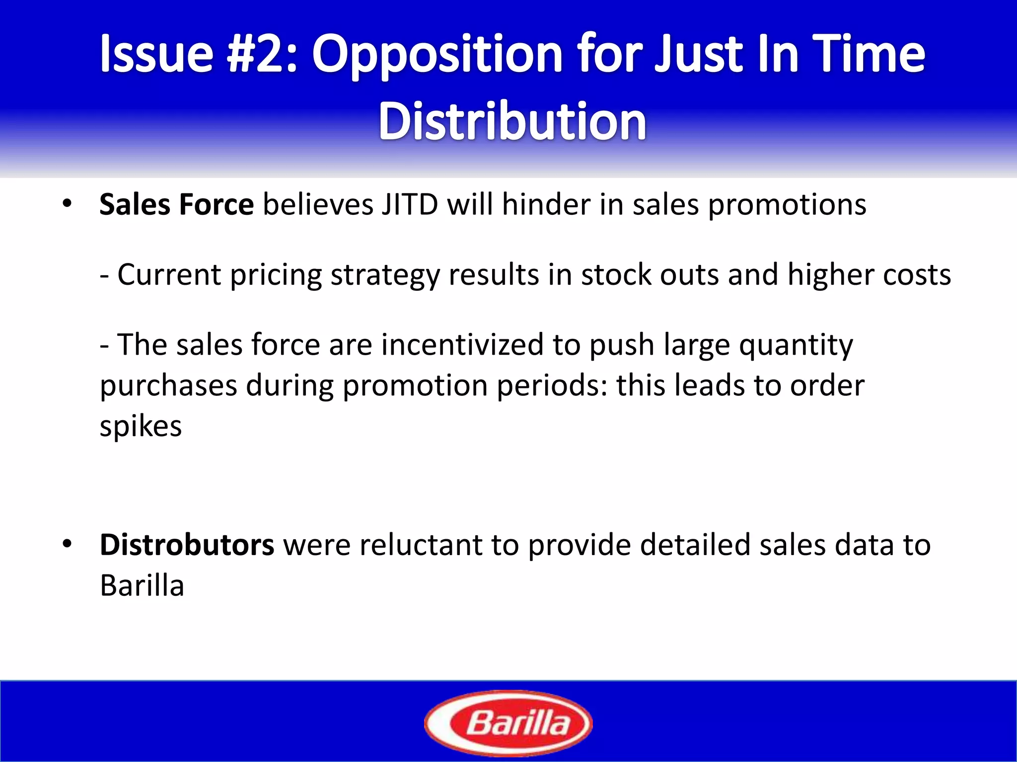 Barilla supply chain | PPTX