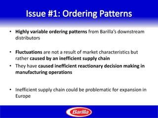 Barilla supply chain | PPTX