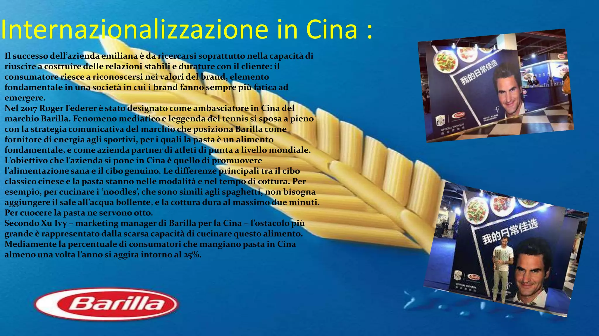 Barilla in Cina - cross-cultural management | PPT
