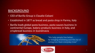 Barilla crisis communication presentation pp | PPTX