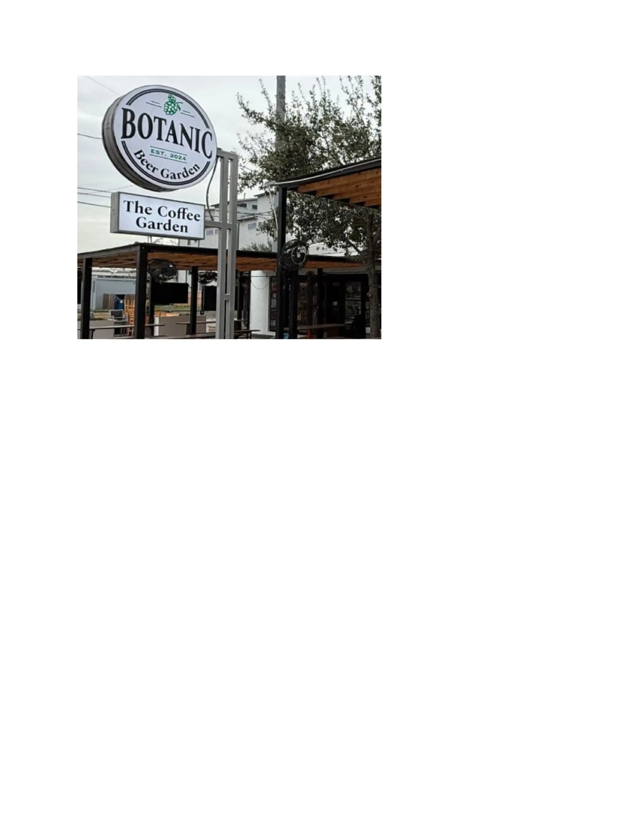 Botanic Beer Garden Bar in Houston Heights | PDF