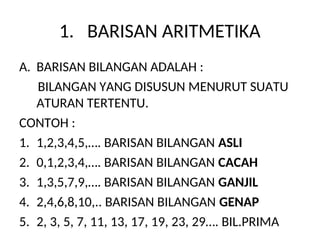 barisan-dan-deret aritmetika dan geometri.ppt