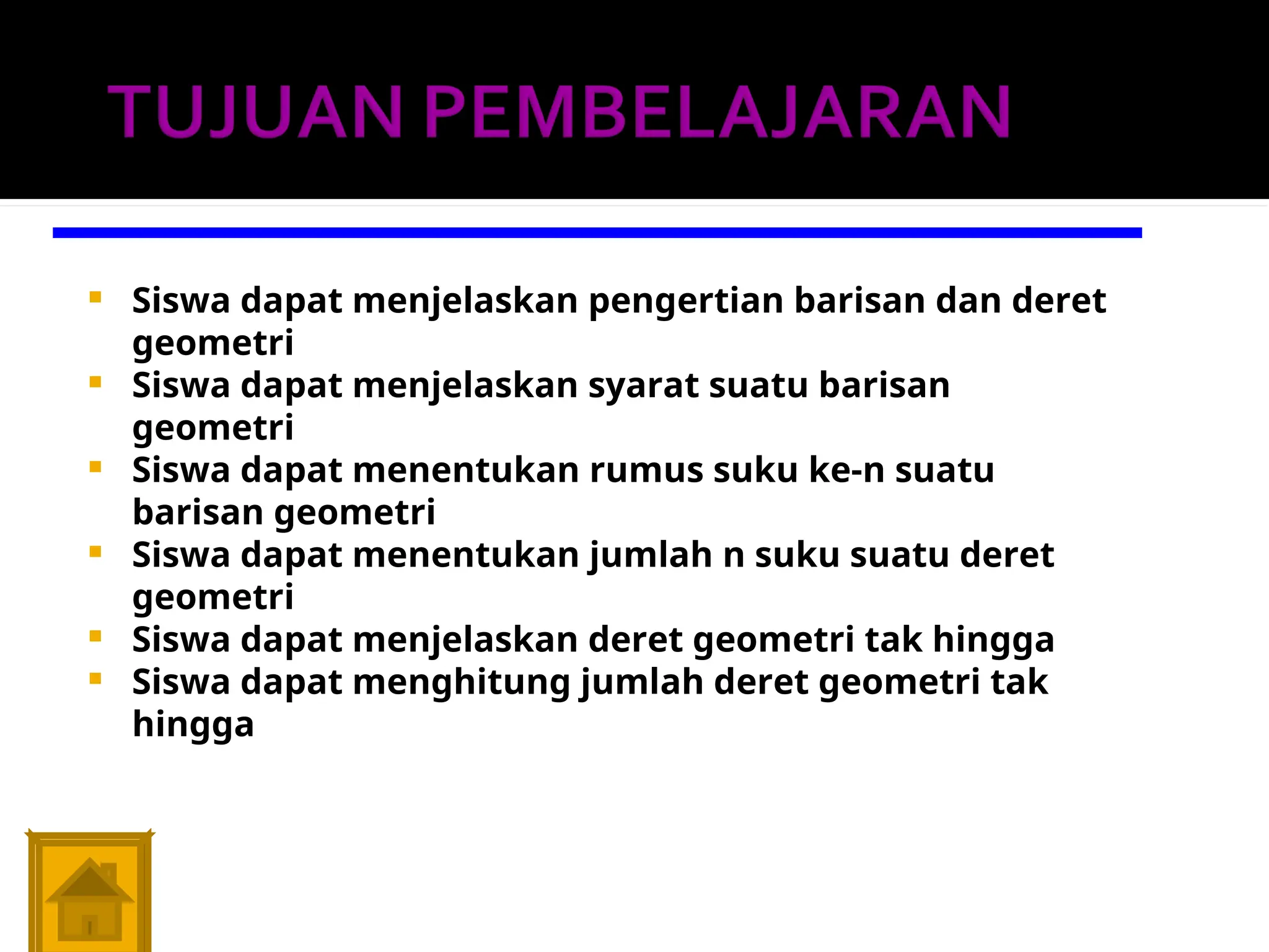 materi barisan dan deret geometri power point | PPT