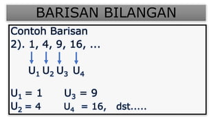 Barisan bilangan | PPTX