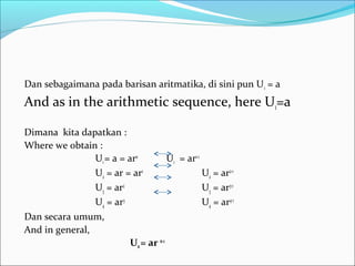 Barisan dan deret geometri | PPT