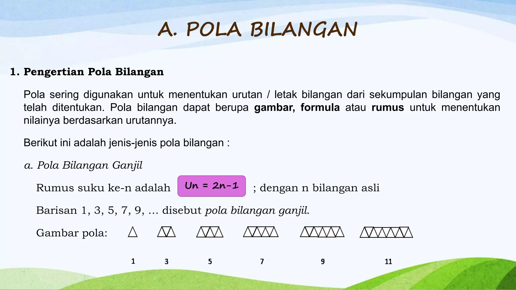 Barisan dan deret kelas 10 | PPTX