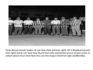 Barisan sosialis | PPTX