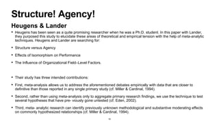 Baris Orak - Institutional Theory | PPTX