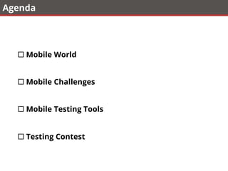 Baris sarialioglu testing on the move, mobile testing | PPT