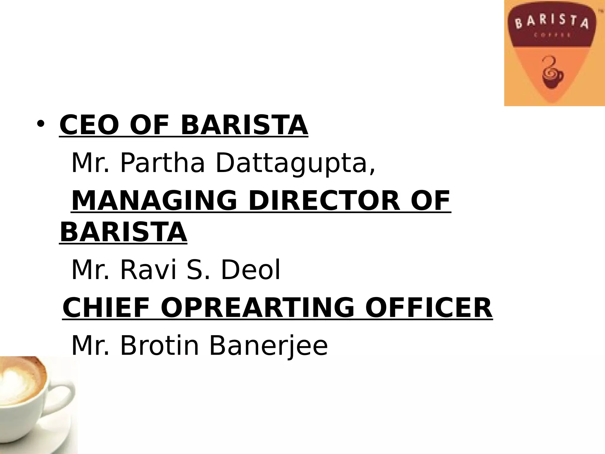 Barista | PDF