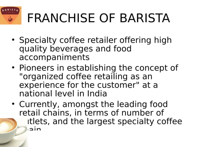 Barista | PDF