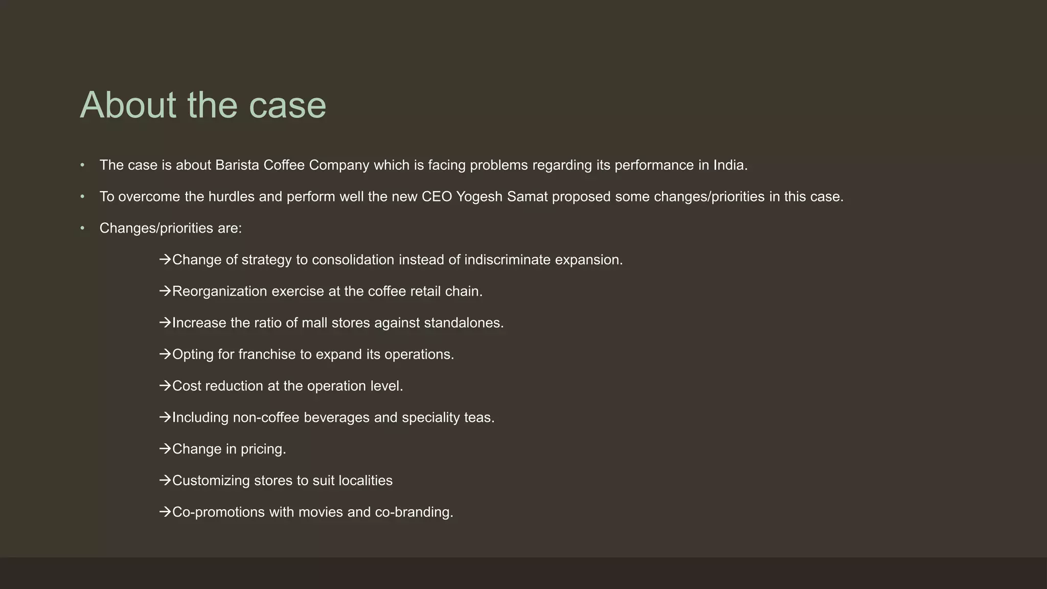 Barista lavazza – case study | PPTX