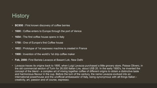 Barista lavazza – case study | PPTX