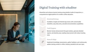 Barista Training Checklist with eAuditor Audits & Inspections | PDF
