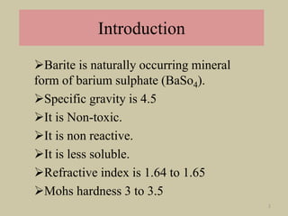 Barite | PPTX