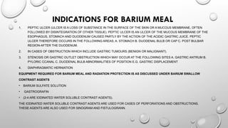 BARIUM STUDIES (Barium swallow, barium meal)RADIOGRAPHY | PPTX
