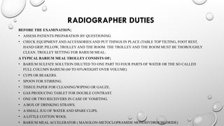 BARIUM STUDIES (Barium swallow, barium meal)RADIOGRAPHY | PPTX