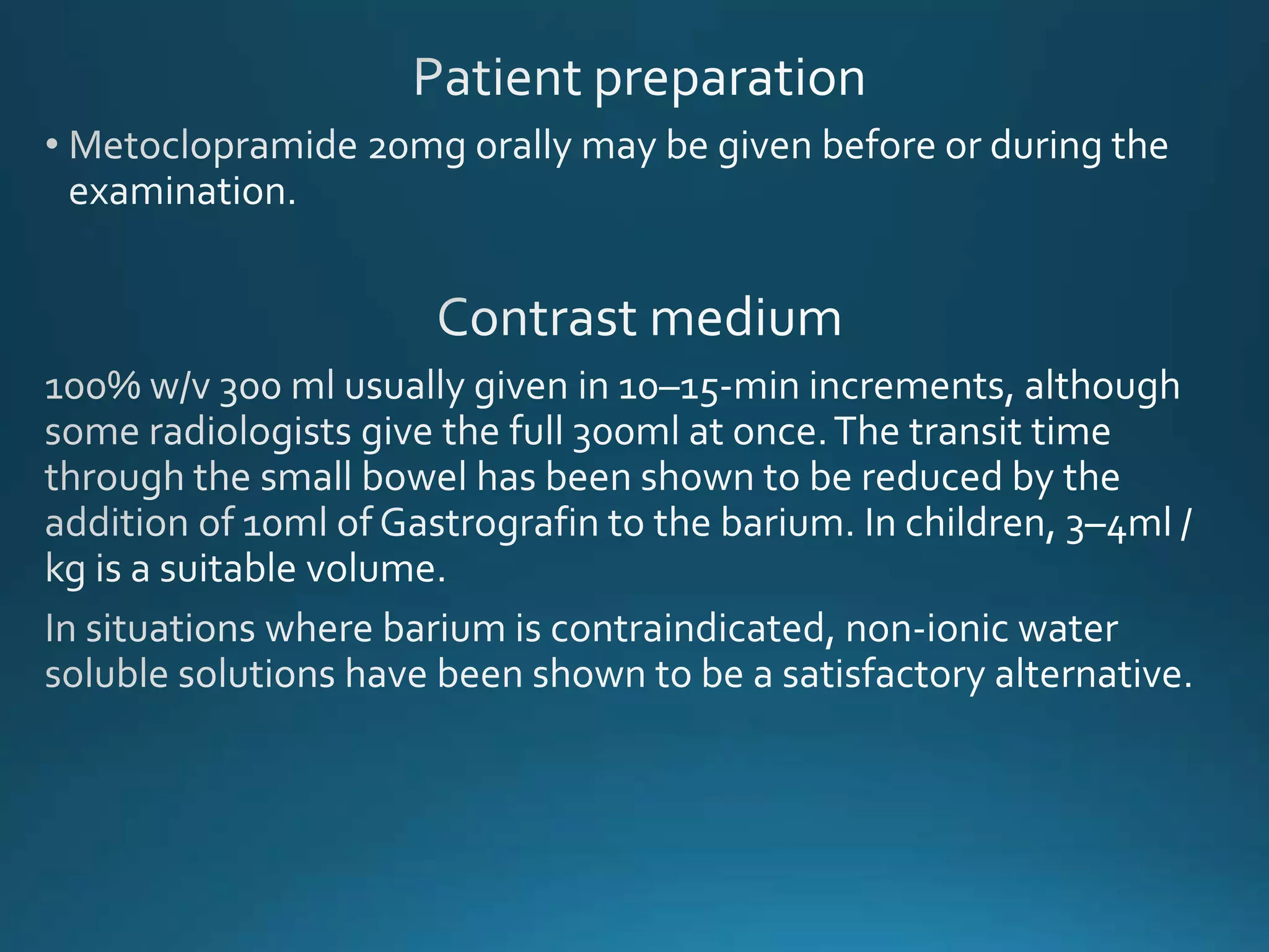 Basics of Barium Imaging | PPTX