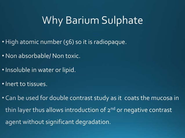 Basics of Barium Imaging | PPTX | Digestive Disorders | Diseases and ...