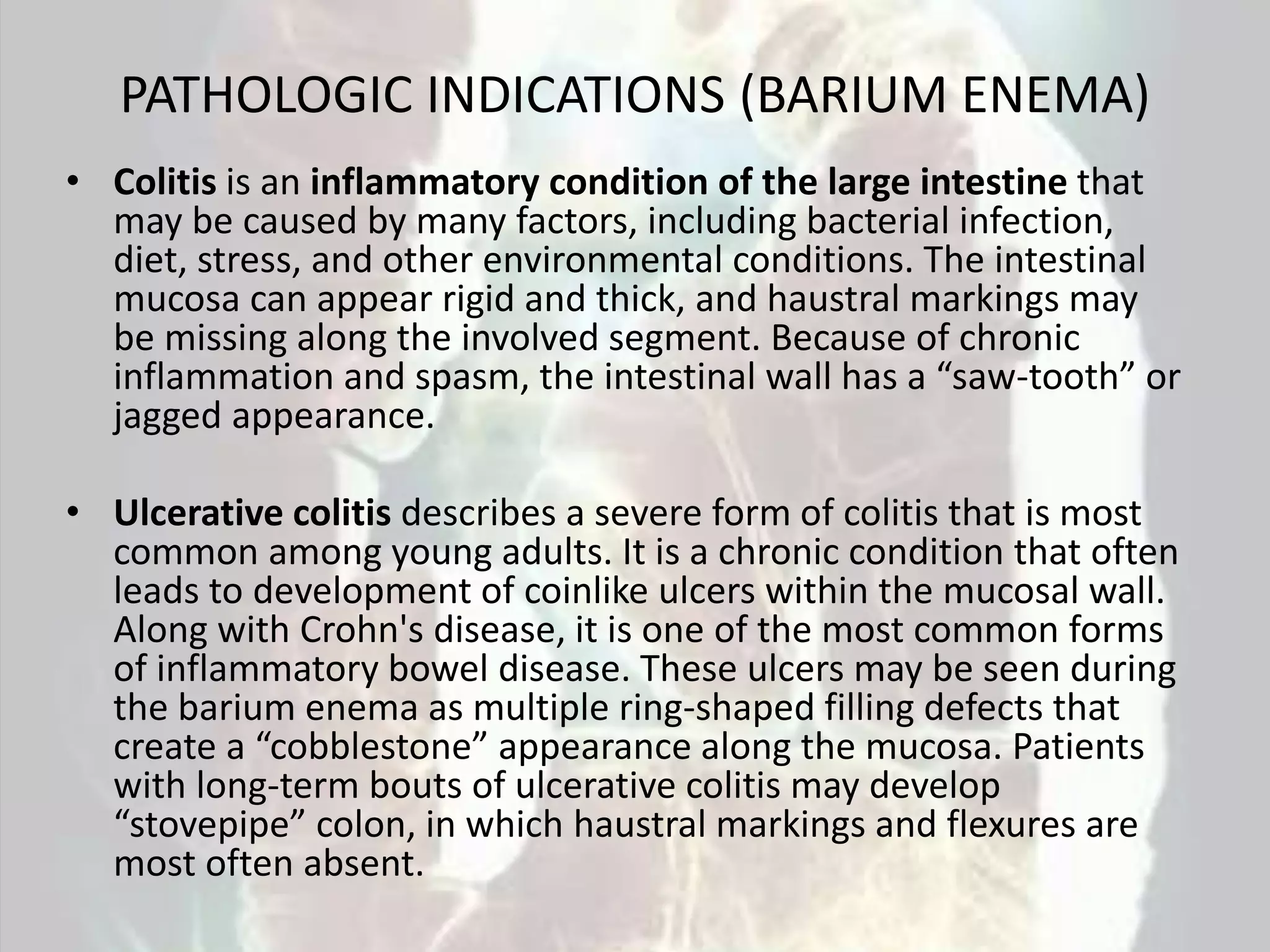 Barium enema | PPT