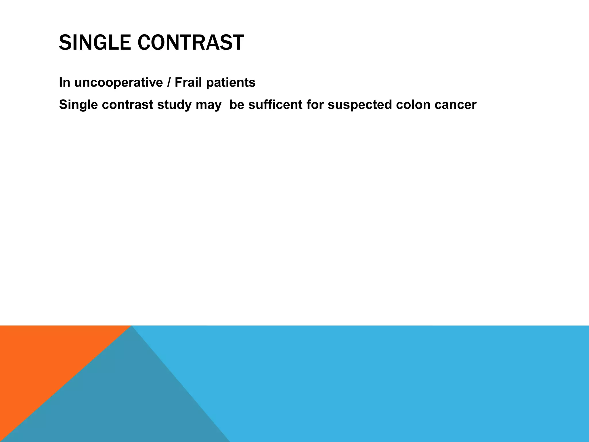 Barium enema ppt | PPTX