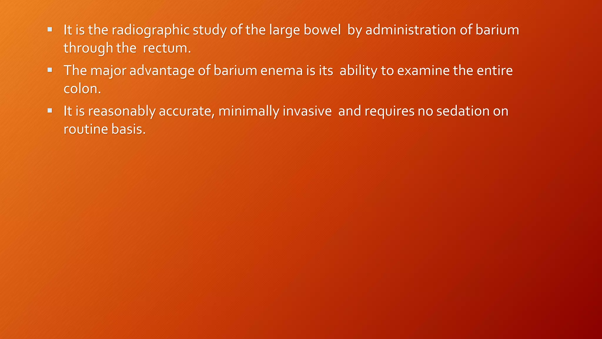 Barium enema by debajyoti | PPTX
