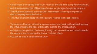 Barium enema by debajyoti | PPTX | Digestive Disorders | Diseases and ...