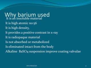 Barium meal follow through | PPTX