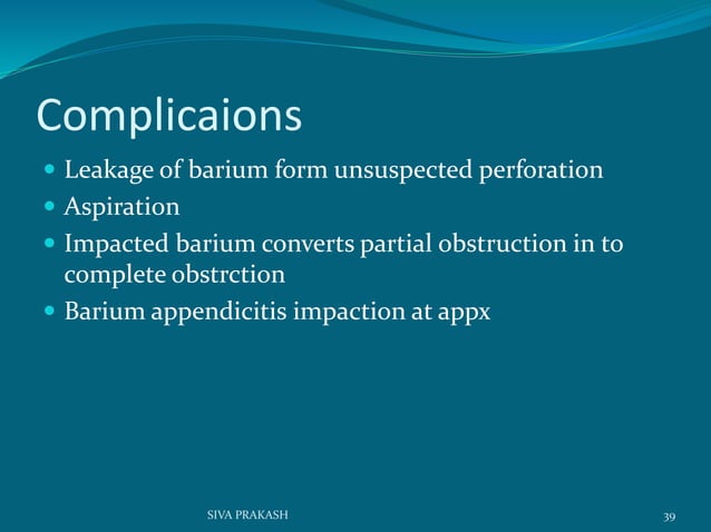 Barium meal follow through | PPTX