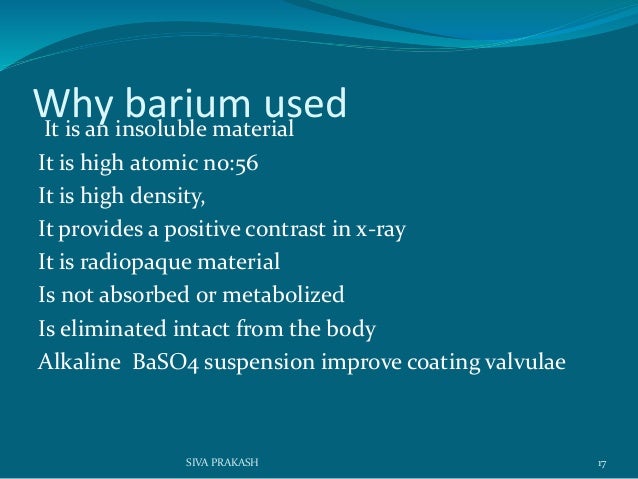 Barium meal follow through