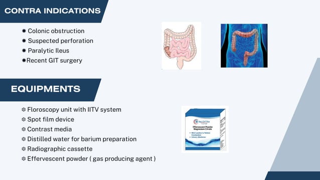 Barium meal follow through procedure in radiology department | PDF