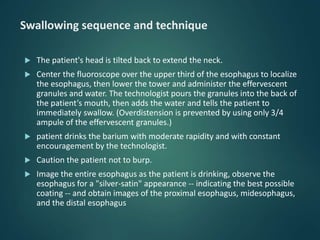 Barium procedures | PPTX