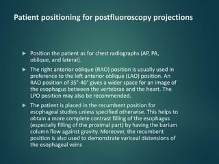 Barium procedures | PPTX