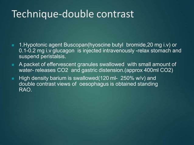 Barium procedures | PPTX | Digestive Disorders | Diseases and Conditions